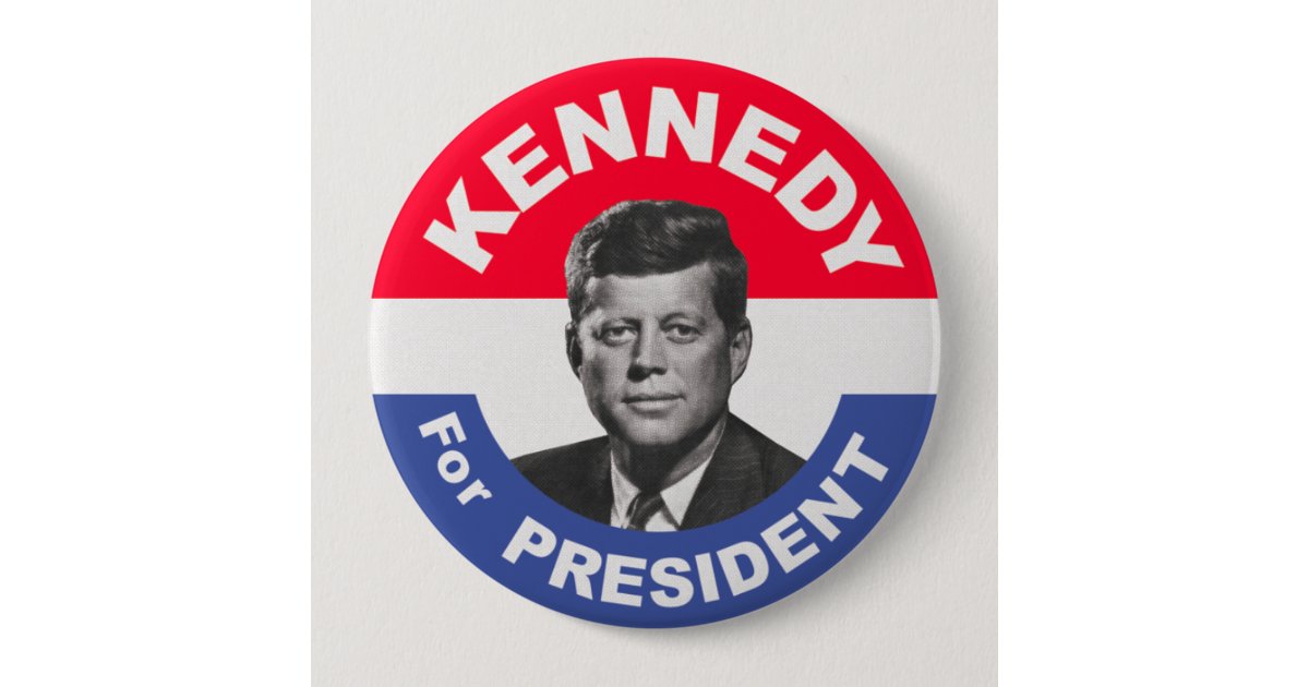 Vote for Kennedy Election Button | Zazzle