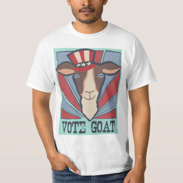 Vote Goat! T-Shirt | Zazzle