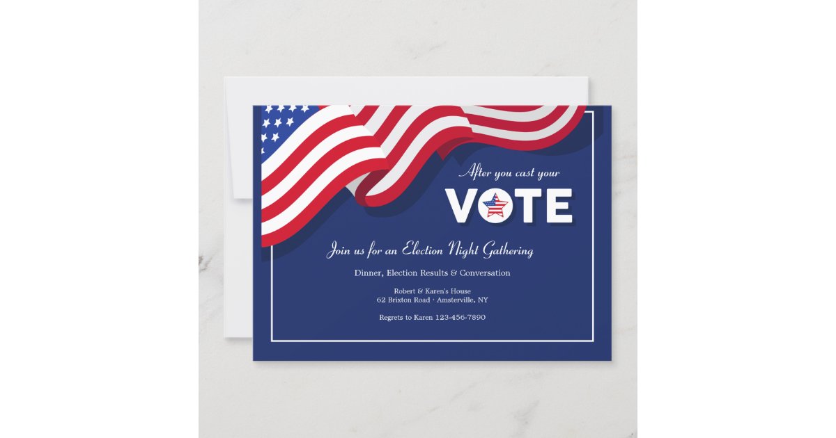 Vote Invitation | Zazzle
