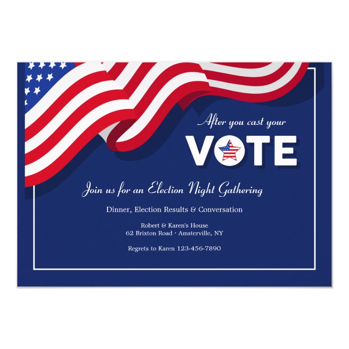 Vote Invitation | Zazzle.com