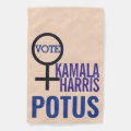 Vote Kamala Harris President Woman Symbol Template Garden Flag | Zazzle