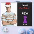 Vote me for Prom King (Purple) Flyer | Zazzle
