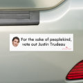 Vote Out Justin Trudeau Bumper Sticker | Zazzle
