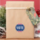Vote political election stars and stripes classic round sticker | Zazzle