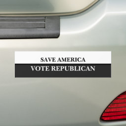 Vote Republican Bumper Sticker | Zazzle