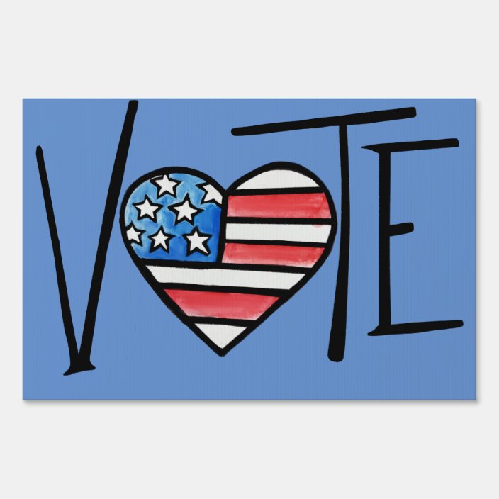 VOTE SIGN | Zazzle.com