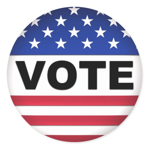 Vote - Sticker | Zazzle