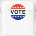 Vote Sticker | Zazzle