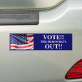 VOTE THE DEMOCRATS OUT!! BUMPER STICKER | Zazzle