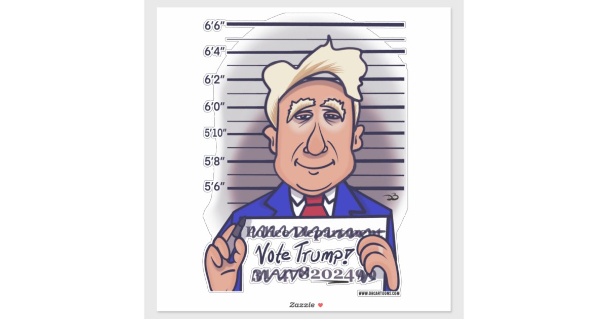 Vote Trump Custom Cut Stickers | Zazzle
