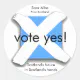 Vote Yes Scottish Independence Referendum Sticker | Zazzle