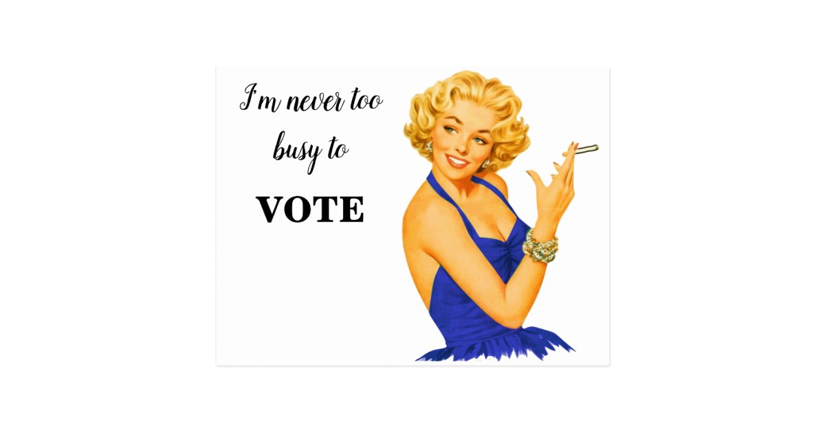 Voter Reminder Postcard | Zazzle.com