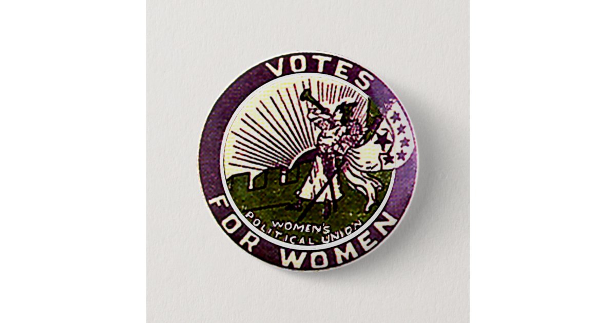 Votes for Women - Button | Zazzle