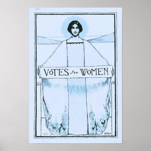 Votes for Women Poster | Zazzle