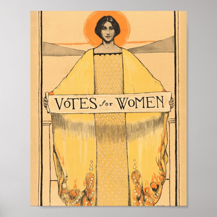 Votes For Women Suffrage Movement 1913 Poster | Zazzle