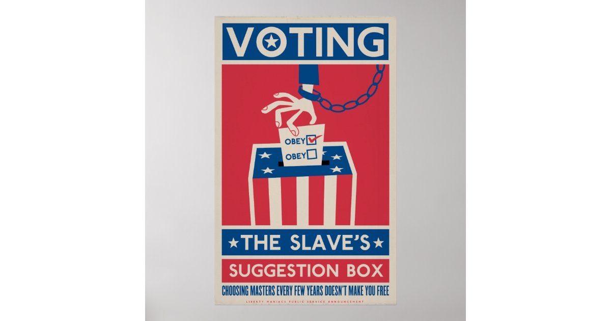 Voting Print | Zazzle