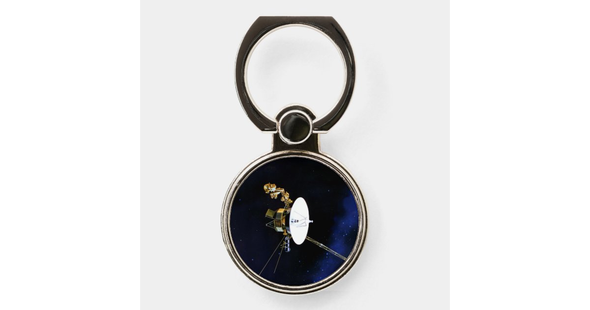 Voyager Spacecraft Phone Ring Stand | Zazzle