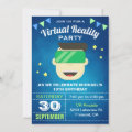 VR Game Virtual Reality Birthday Party Invitation | Zazzle