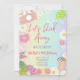 VSCO Girl Pastel Tie Dye Tween Teen Girl Party Invitation | Zazzle