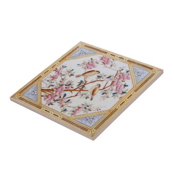 VT0107 Reproduction Antique Transferware Ceramic Tile | Zazzle