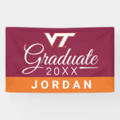 VT Virginia Tech Banner | Zazzle