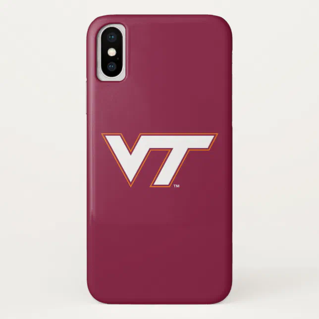 VT Virginia Tech Case-Mate iPhone Case | Zazzle
