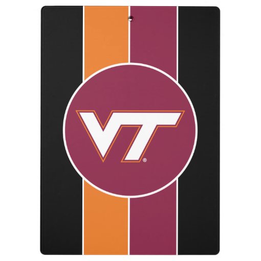 VT Virginia Tech Clipboard | Zazzle