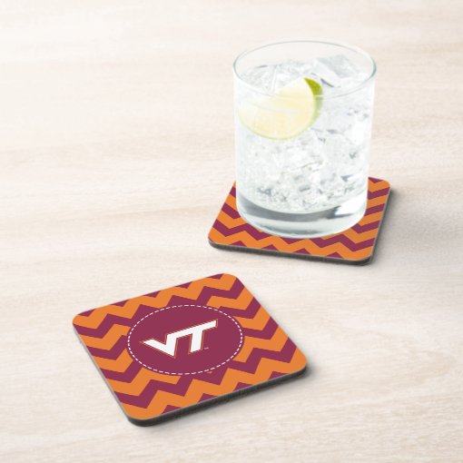 VT Virginia Tech Coaster | Zazzle