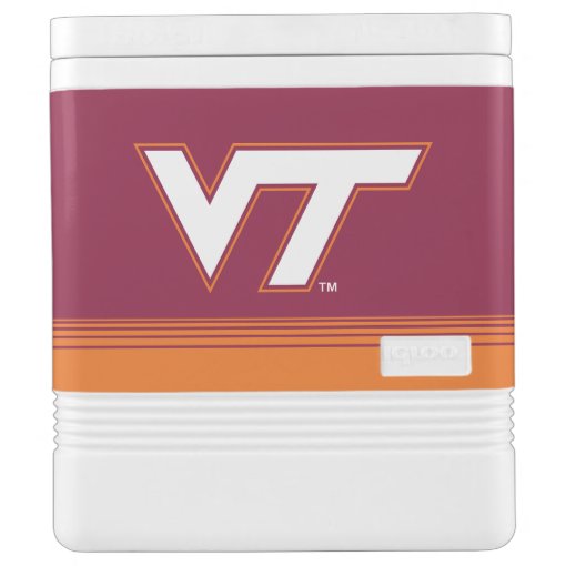 VT Virginia Tech Cooler | Zazzle