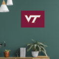 VT Virginia Tech Poster | Zazzle