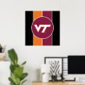 VT Virginia Tech Poster | Zazzle