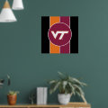 VT Virginia Tech Poster | Zazzle