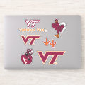 VT Virginia Tech Sticker | Zazzle