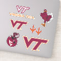 VT Virginia Tech Sticker | Zazzle