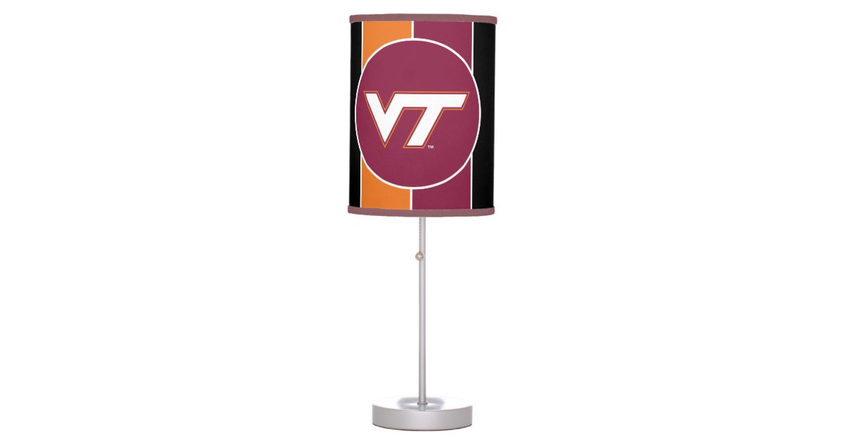VT Virginia Tech Table Lamp | Zazzle