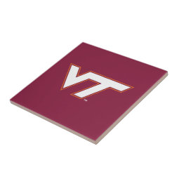 VT Virginia Tech Tile | Zazzle