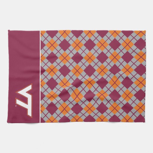 VT Virginia Tech Towel | Zazzle