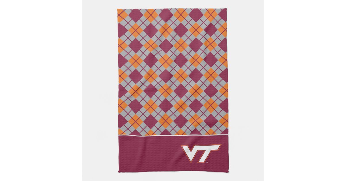 VT Virginia Tech Towel | Zazzle