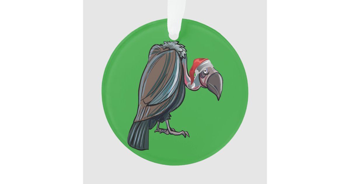 Vulture Christmas Ornament | Zazzle