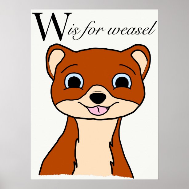 Weasels Posters & Prints | Zazzle