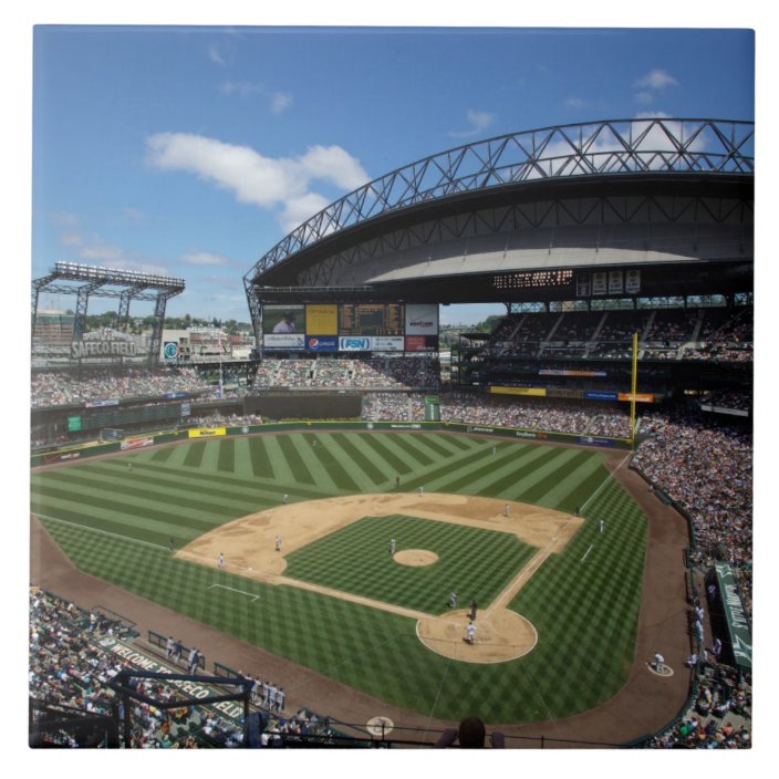 WA, Seattle, Safeco Field, Mariners baseball Ceramic Tile | Zazzle