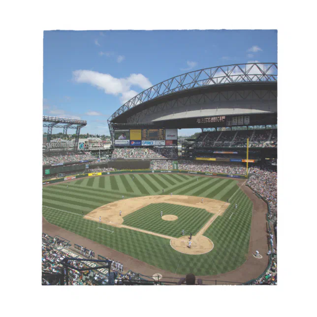 WA, Seattle, Safeco Field, Mariners baseball Notepad | Zazzle