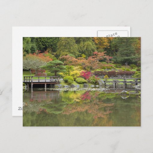 WA, Seattle, Washington Park Arboretum, 3 Postcard | Zazzle