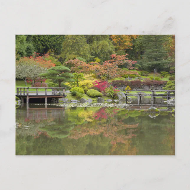 WA, Seattle, Washington Park Arboretum, 3 Postcard | Zazzle