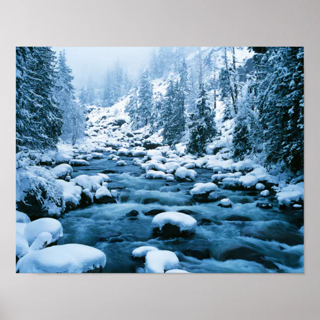WA, Wenatchee National Forest, Cascade Poster | Zazzle