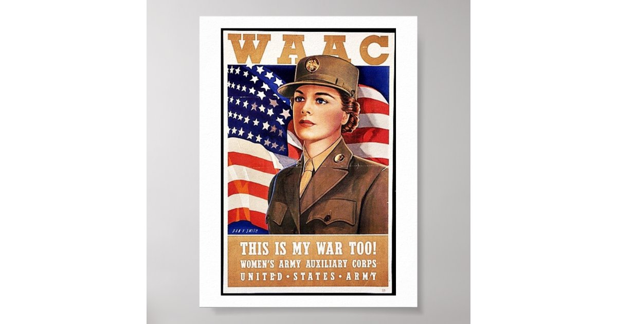 Waac Poster | Zazzle