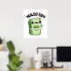 Wads Up Funny Money Pun Poster | Zazzle