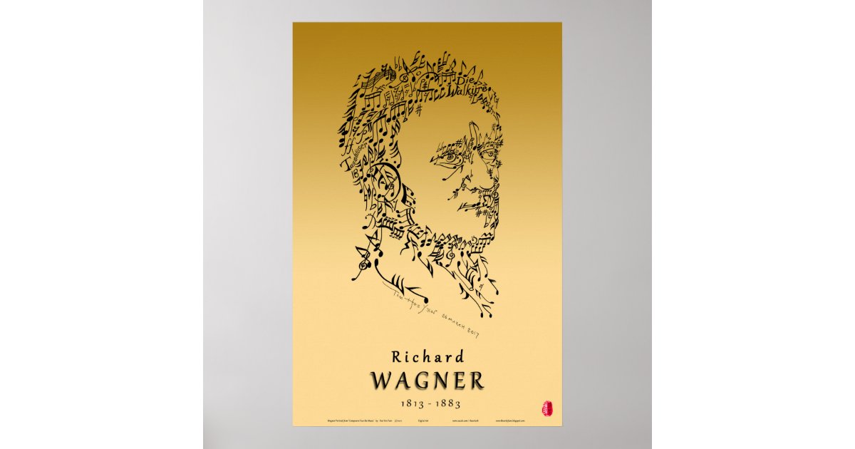 Wagner : Face the Music Poster | Zazzle