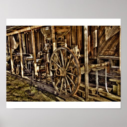 Wagon wheels poster | Zazzle