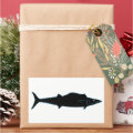 Wahoo! Fish Icon Rectangular Sticker | Zazzle